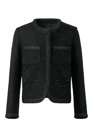 FABIANA FILIPPI Fabiana Filippi Crew-Neck Casual Jacket With Patch Pockets