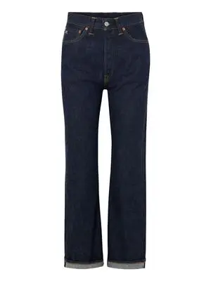 Ralph Lauren High-rise Wide-leg Jeans - Black