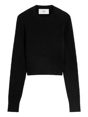 AMI AMI Cotton-Blend Top