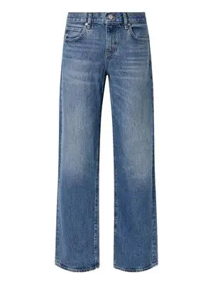 FRAME FRAME Low-Rise Straight-Leg Jeans No