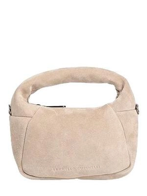 Brunello Cucinelli Suede Handbag - Grey