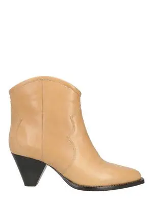 ISABEL MARANT ÉTOILE Isabel Marant Étoile Leather Cowboy Ankle Boots