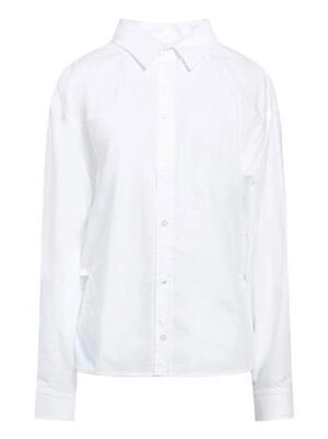 Balenciaga Solid Colour Shirtsblouses - White