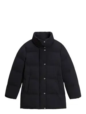 Woolrich Madison Quilted Coat - Black