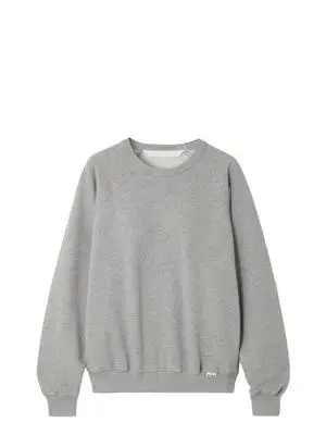 MOTHER Concert Cotton-Jersey Sweatshirt