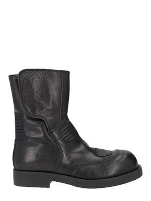 MAISON MARGIELA Leather Ankle Boots - Black
