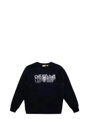 Off-White Long-sleeved Sweatshirt - Black
