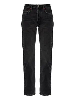 Isabel Marant Étoile Belt-loop Jeans - Black