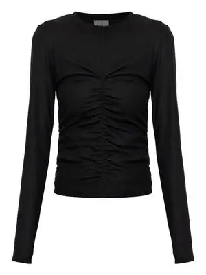 Isabel Marant Étoile Isabel Marant Etoile Long-Sleeved Top Black