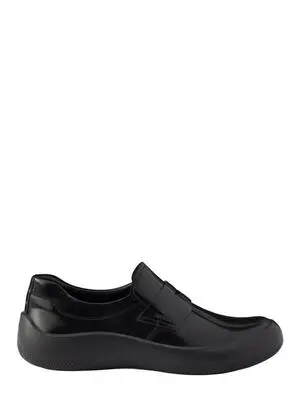 PRADA Brushed Leather Loafers