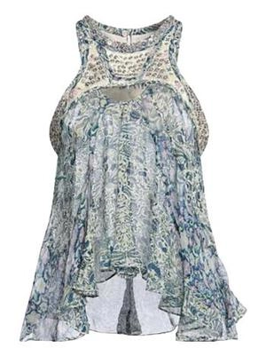 ISABEL MARANT ÉTOILE Multicolor Sleeveless Crewneck Top