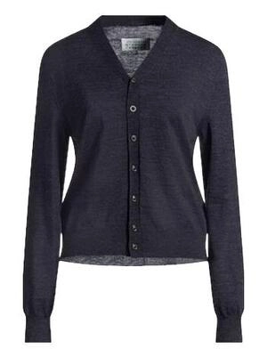 MAISON MARGIELA Lightweight Wool Knit Sweater - Blue