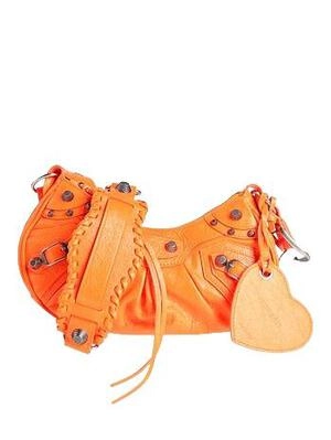 Balenciaga Balenciaga Leather Hobo Bag No