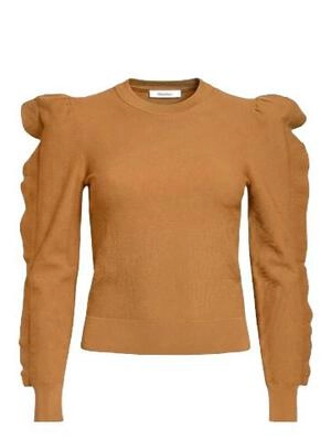Max Mara Solid-color Knitted Top - Brown
