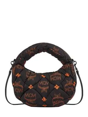 Mcm Aren Maxi Tote Bag - Black