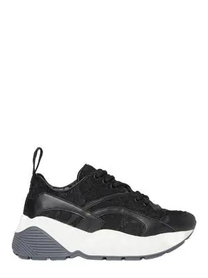 Stella McCartney Eclypse Flower Lace-up Sneakers - Black
