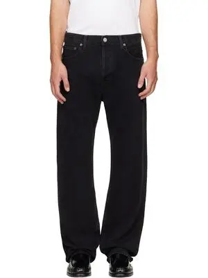 AGOLDE Non-stretch Loose-fit Jeans - Black