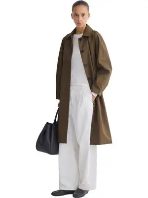 Everlane Oversized Mac Coat - Beech