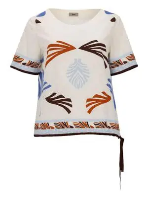 Herno Summer Print T-shirt - White
