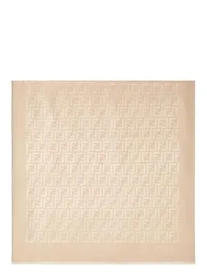 Fendi Foulard Ff - Cream