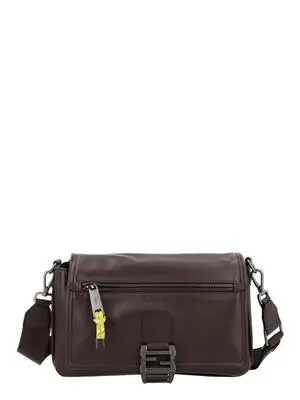 Fendi Borsa Flux Messenger - Brown