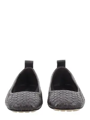 Bottega Veneta Charlotte Ballerina Flats - Brown