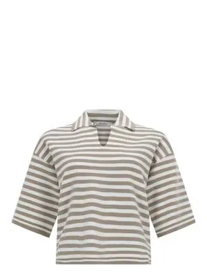 Max Mara MAX MARA Striped Viscose Top Multicolor