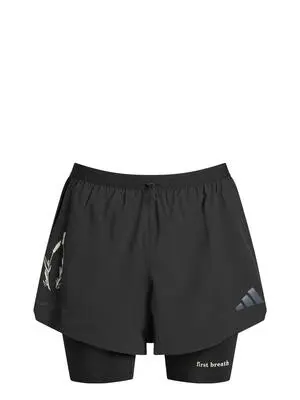 Adidas X Song For The Mute 2 In 1 Shorts - Black