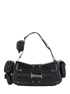 Dior Street Chic Columbus Ave Shoulder Bag - Black