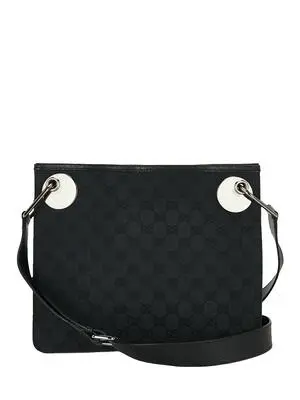Gucci Eclipse Messenger Bag - Black