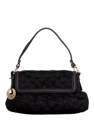 Fendi Chef Shoulder Bag - Black