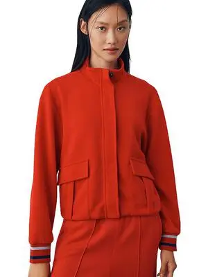 BERNARDO Bernardo Cinched Scuba Jacket