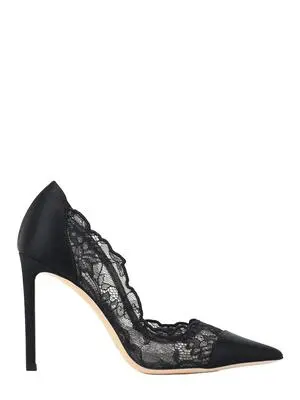 JIMMY CHOO Brigitte Fabric Pumps - Black