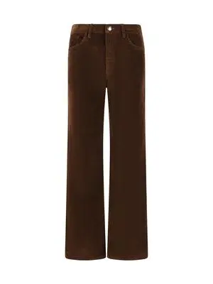 Marni Velvet Trousers - Brown
