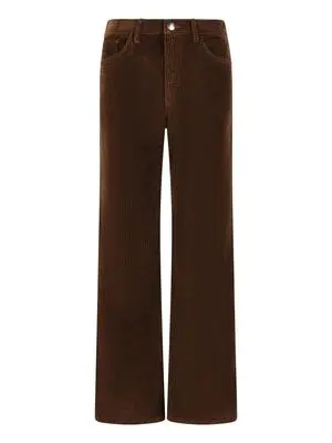 Marni Velvet Trousers - Brown
