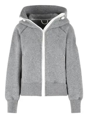 Canada Goose Chilliwack' Grey Wool Blend Bomber Jacket - Gray