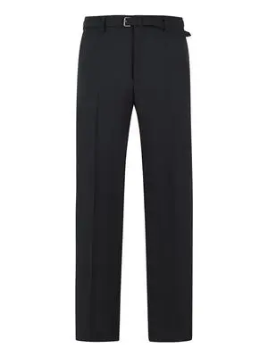 Dries Van Noten Preston Wool Pants - Black