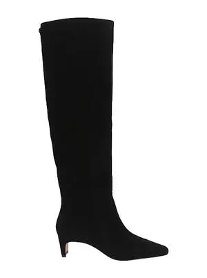 Kurt Geiger Ascot Suede Knee-high Boots - Black