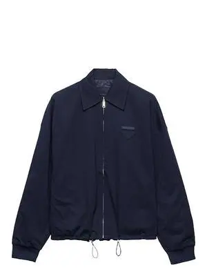 Prada Reversible Cotton-jersey Blouson Jacket - Blue