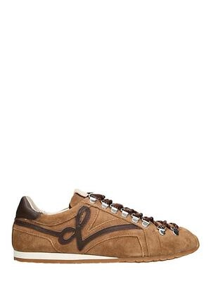 Dolce Vita Deacon Lace-up Leather Trainers - Brown/oth