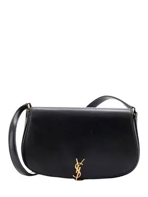 Saint Laurent Voltaire Leather Mini Shoulder Bag - Black