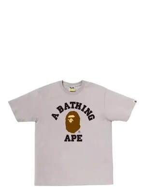 A BATHING APE College T-shirt - Grey