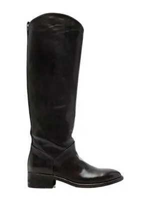 Officine Creative Leather Knee-high Boots - Brown