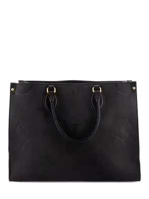 LOUIS VUITTON Onthego Monogram Empreinte Giant Mm Tote Bag - Black