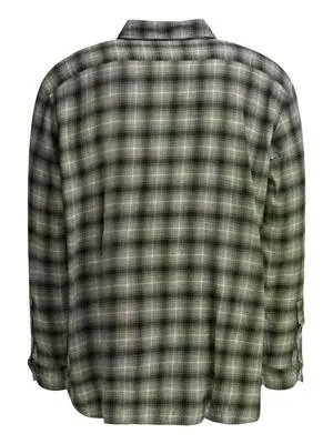 LEVI'S Jackson Worker Check-pattern Cotton Overshirt - Black