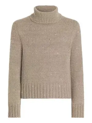 Dolce & Gabbana Exclusive Knit Turtleneck - Neutrals