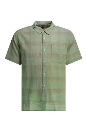 PATAGONIA A/c Check-pattern Seersucker Shirt