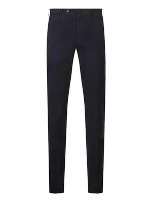 PT TORINO Slim-fit Tailored Trousers - Blue