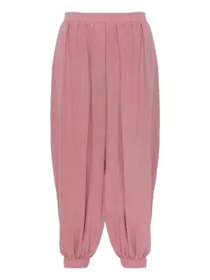 ROTATE BY BIRGER CHRISTENSEN Balloon Pleated Pants Pink