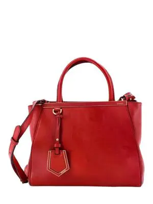 FENDI 2jours Bag Leather Petite Satchel